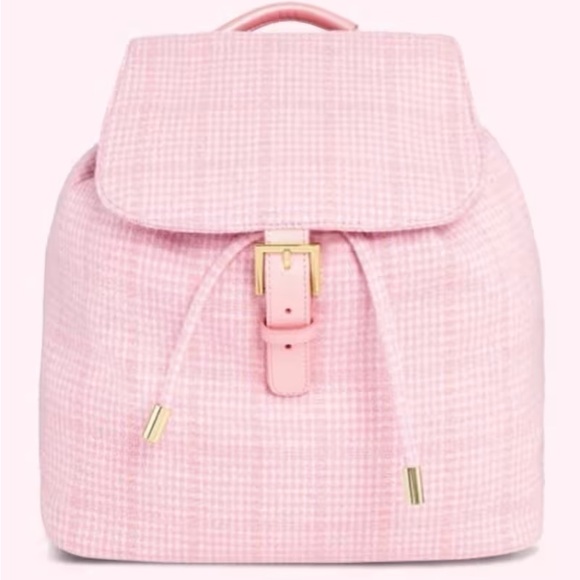 Stoney Clover Lane | Bags | Nwt Stoney Clover Pink Shimmer Tweed Flap ...